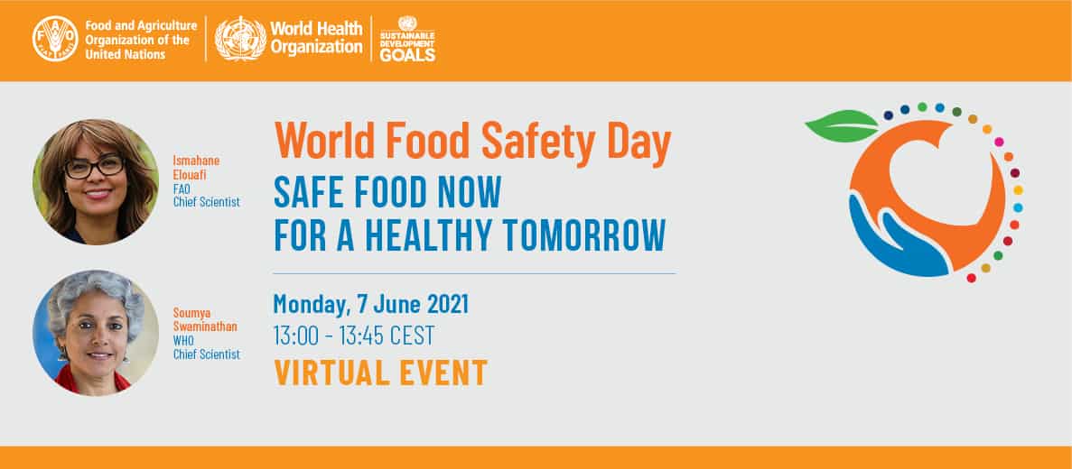 FAO, OMS e Codex ospiteranno l'evento online della Giornata mondiale ...